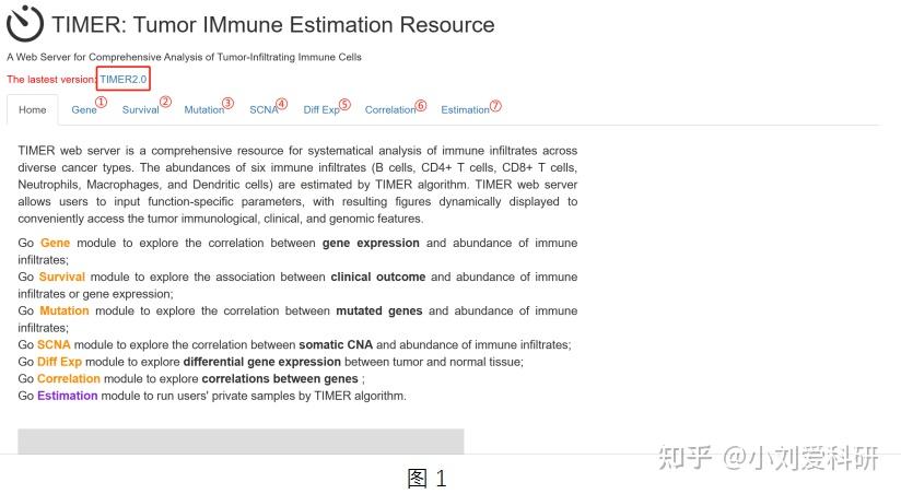 TIMER：一个可以进行肿瘤浸润免疫细胞分析的综合数据库 - 知乎