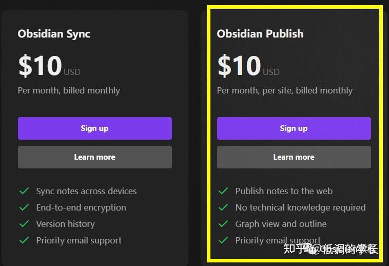 Obsidian会员 - 知乎