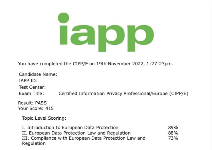 CIPP/E证书在国内有用吗？CIPM还是CIPP/E？ - 知乎