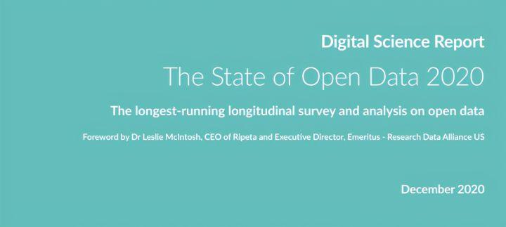 全球对开放数据的态度：《The State of Open Data 2020》报告发布 - 知乎