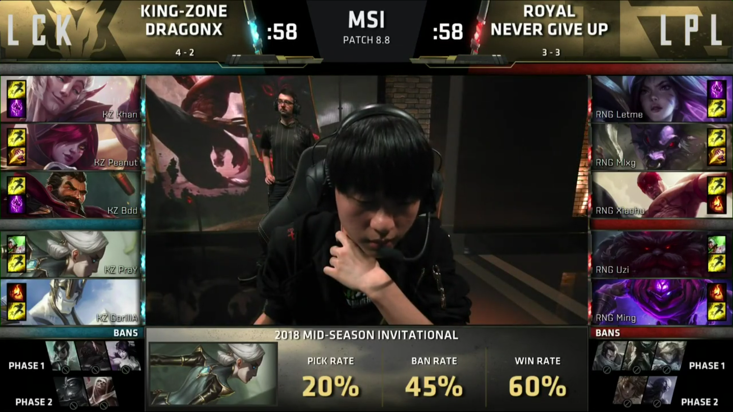 MSI Day4 RNG vs KZ 复盘分析——主角又是卡莎？ - 知乎