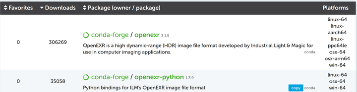 Conda 安装OpenEXR 遇到undefined symbol: _ZTIN7Iex_2_37BaseExcE 错误 - 知乎