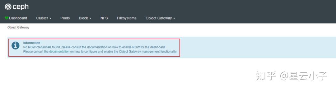 Ceph Dashboard全功能安装集成 - 知乎
