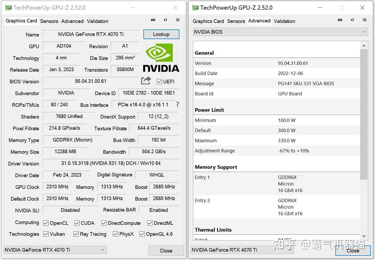 想买一块4070ti，纠结是tuf还是ADOC？ - 知乎