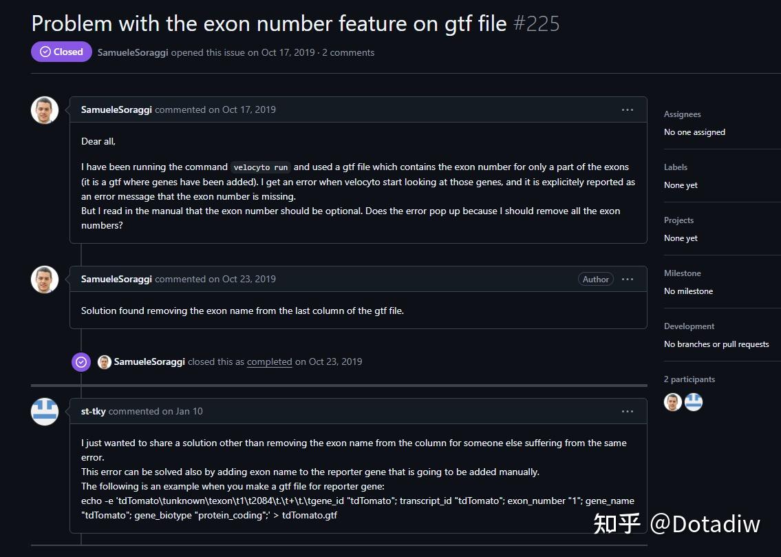 velocyto run10X ERROR - 知乎
