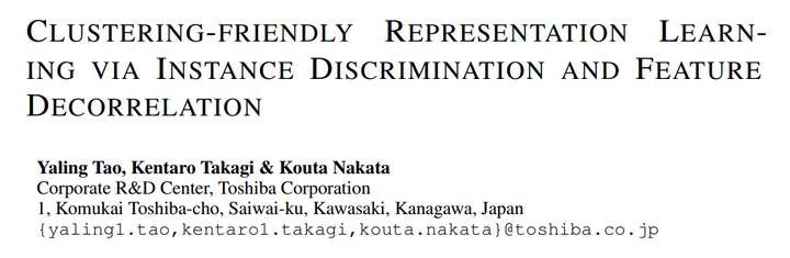 【Deep Clustering】IDFD - 知乎