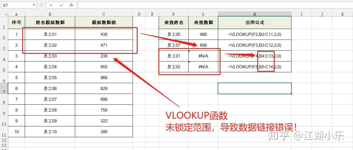 Excel应用，在vlookup函数中嵌入mid函数出现错误如何解决？ - 知乎