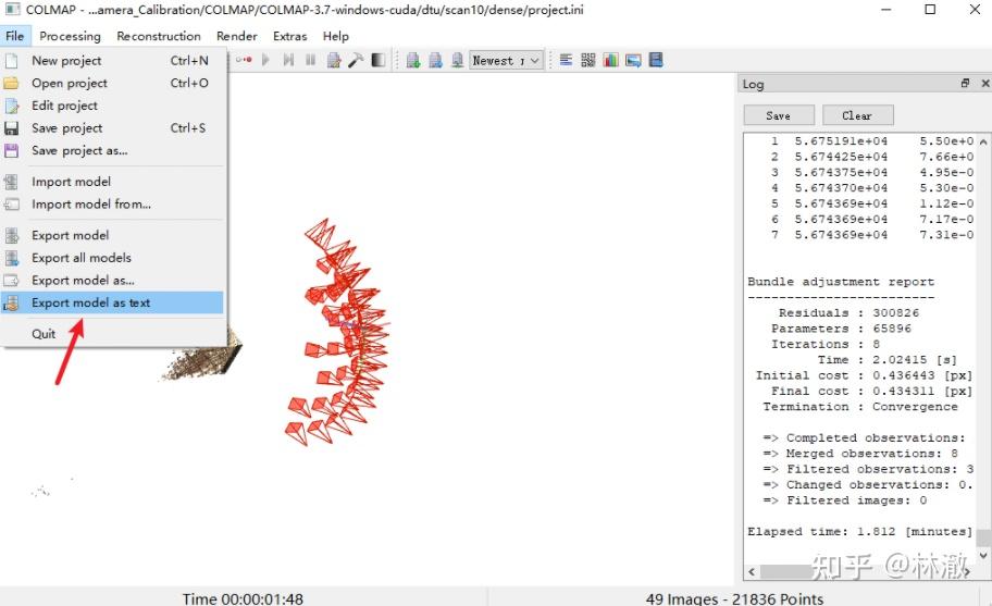 【MVSNet】利用colmap自建数据集 - 知乎