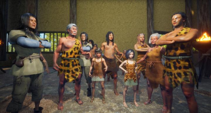 UE4中NPC原始人角色模型制作流程总结 - 知乎