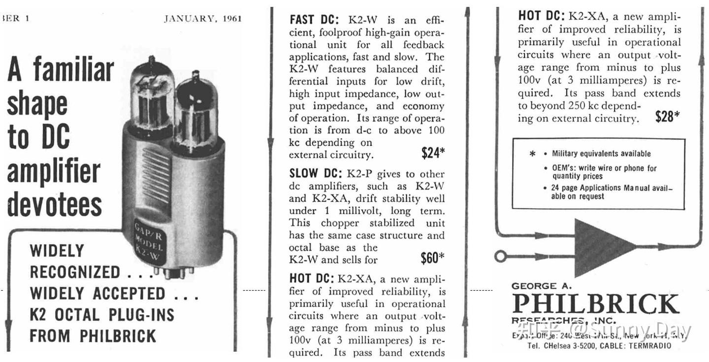 运放好朋友之世界上第一款商用opamp : K2-W - 知乎