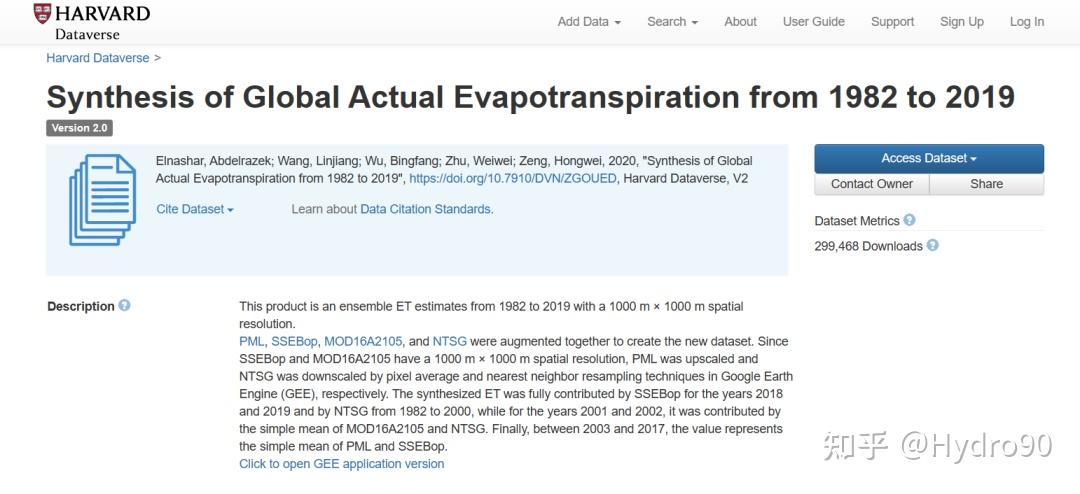 Synthesized ET（ESSD上多家数据合成的全球蒸散发数据集）介绍及下载 - 知乎
