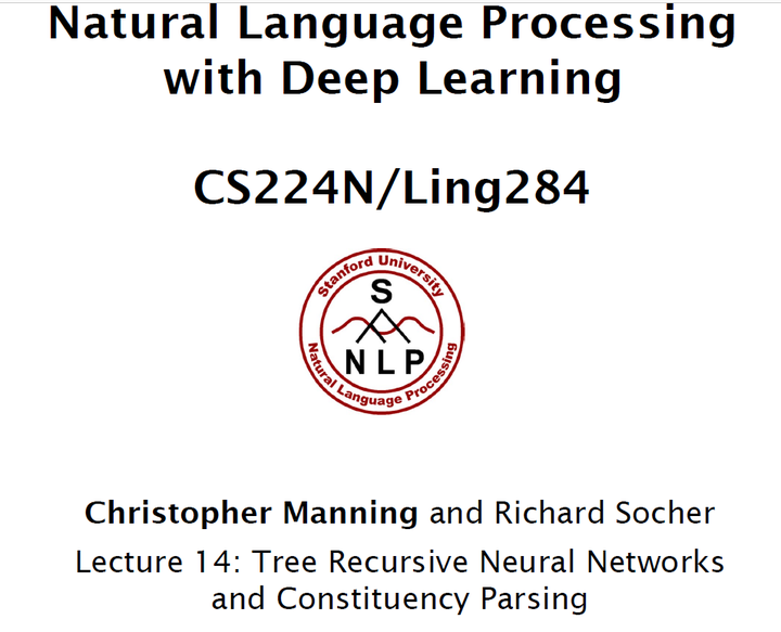 斯坦福CS224n(14) Tree RNN与短语句法分析 - 知乎