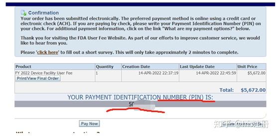FDA注册--工厂年度费用User Fee如何缴纳 - 知乎