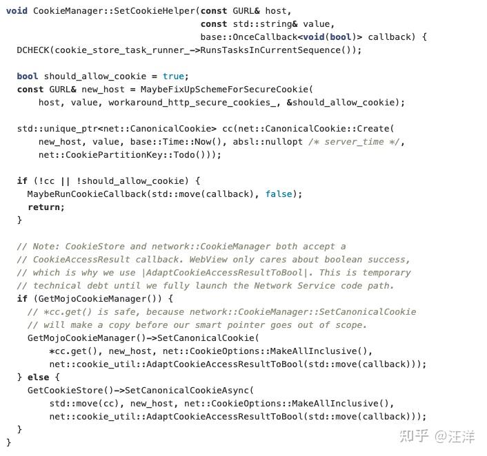 安卓WebView通过CookieManager进行SetCookie时，Cookie写入时不生效 - 知乎