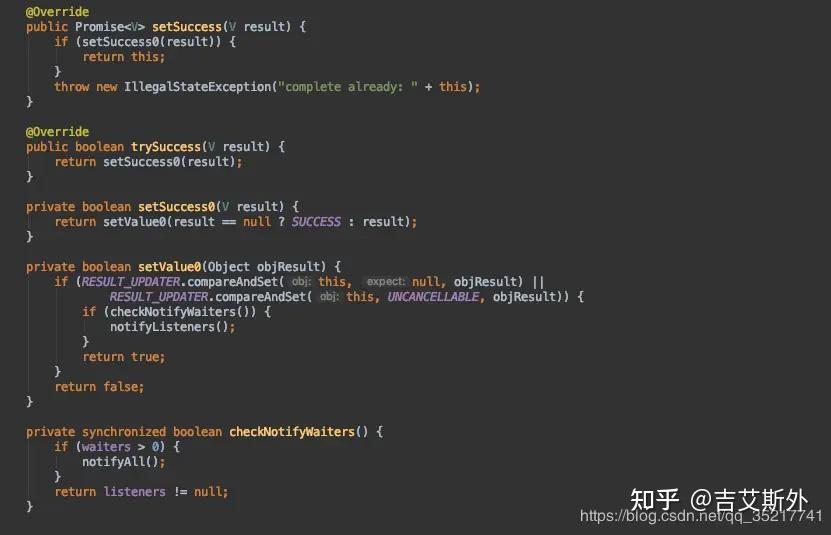 Netty异步回调DefaultPromise - 知乎