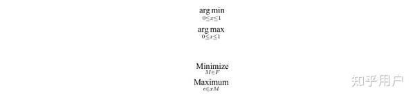 LaTeX 中怎么打出算符 Minimize 和 Maximum? - 知乎