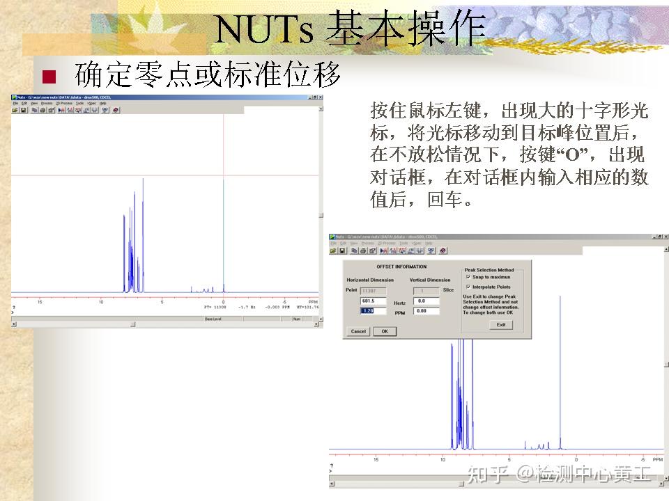 NUTs处理NMR谱图技巧（附PPT!） - 知乎