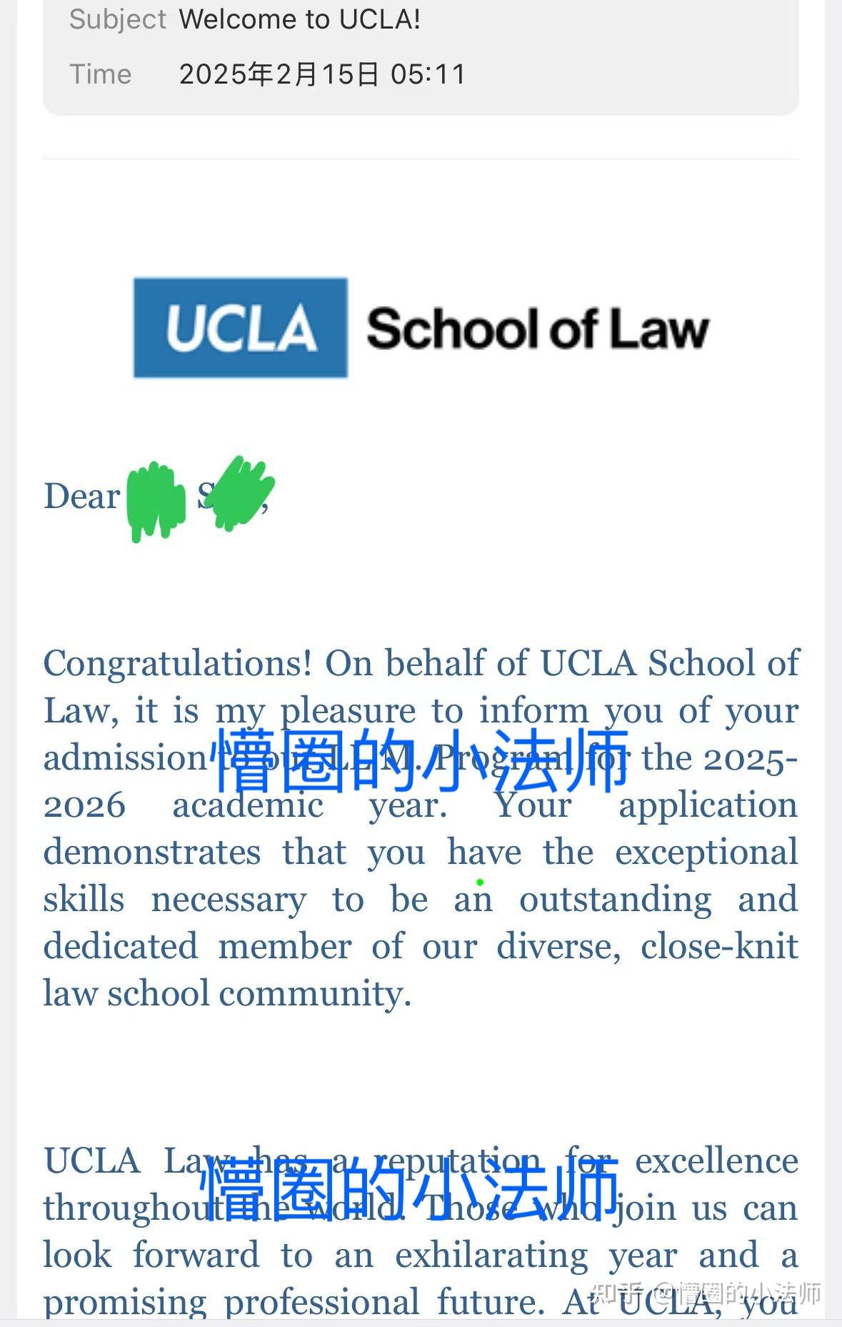 LLM/JD申请第147例（五院四系法本篇 - Berkeley LLM + Cornell LLM + 乔治城LLM Early + UCLA LLM） - 知乎