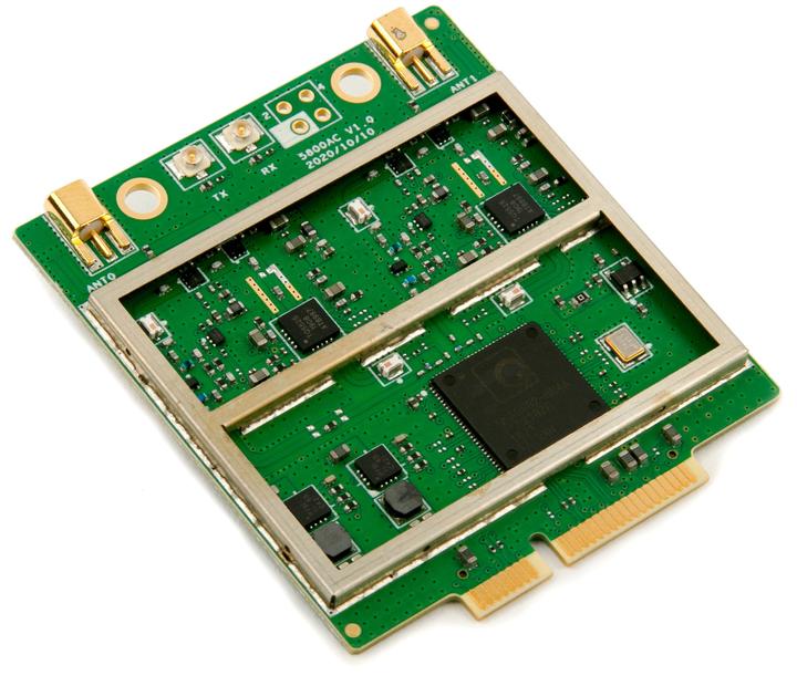 Qualcomm Atheros wallys QCA9880 Dual Band 2x2 MIMO 802.11ac WiFi Module ...