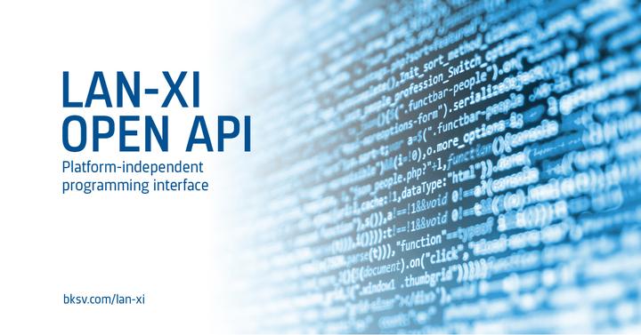 自由选择 | Brüel & Kjær发布全新LAN-XI开放式API - 知乎