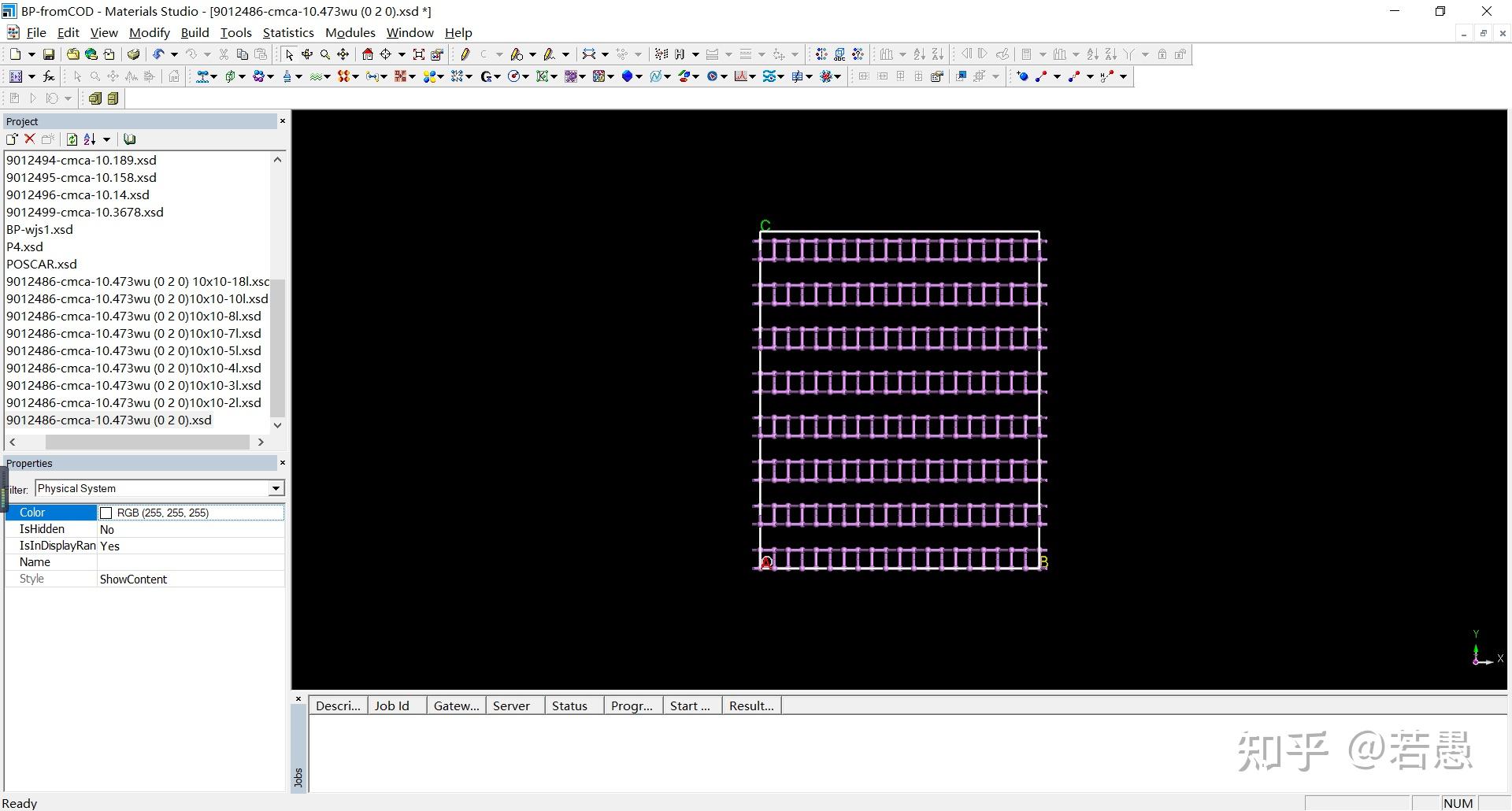 material studio如何构建镁铝水滑石晶体模型？ - 知乎