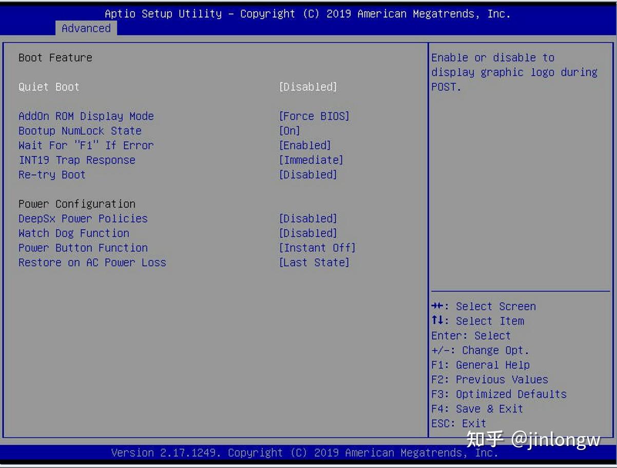 BIOS设置_关闭logo - 知乎