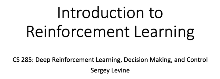 CS285 Lec4: Introduction to Reinforcement Learning - 知乎