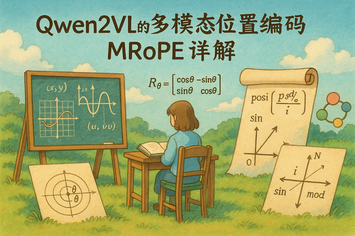 多模态大模型Qwen2VL位置编码MRoPE解析！ - 知乎