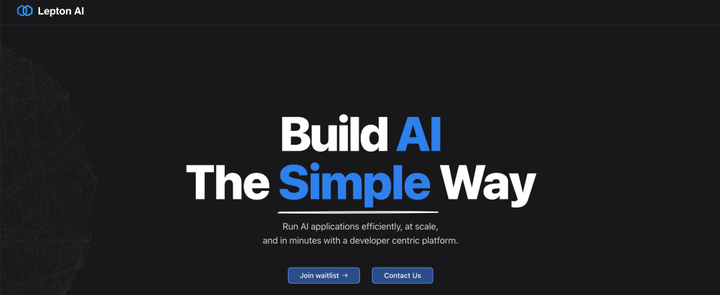 贾扬清新公司Lepton AI曝光，ONNX联创、etcd作者加盟，产品内测中 - 知乎