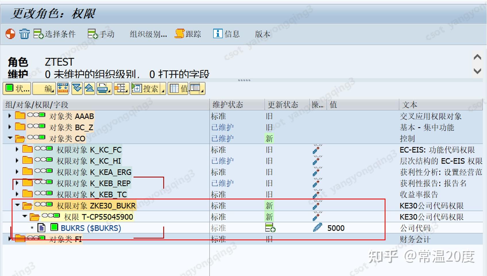 SAP-权限篇-1-KOB1&KE30限制公司代码权限 - 知乎