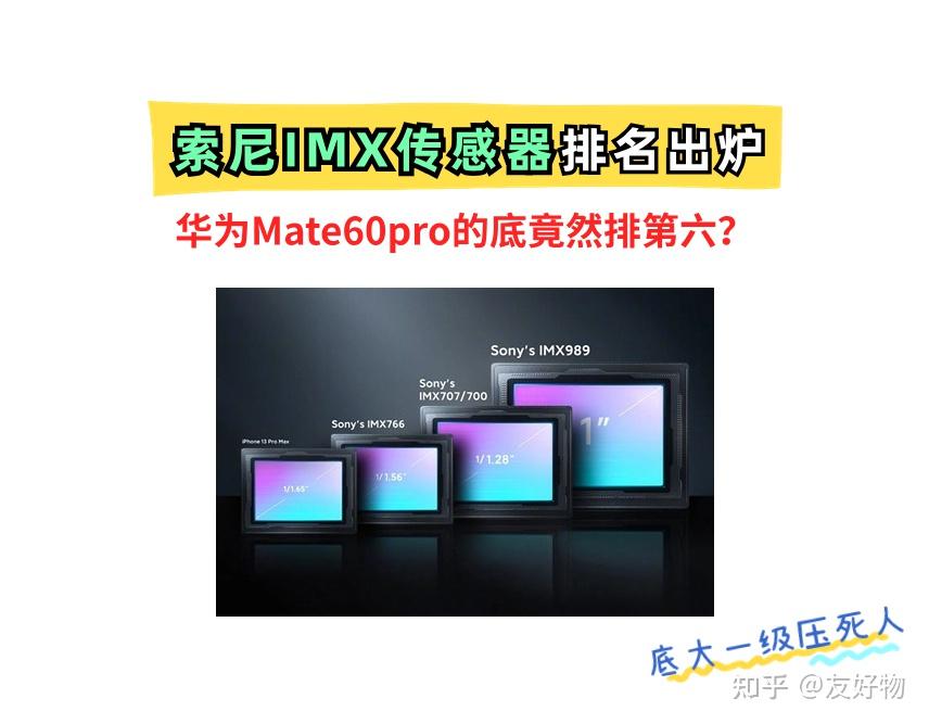 提前收藏！索尼IMX传感器排名出炉！买拍照手机小伙伴必看 - 知乎
