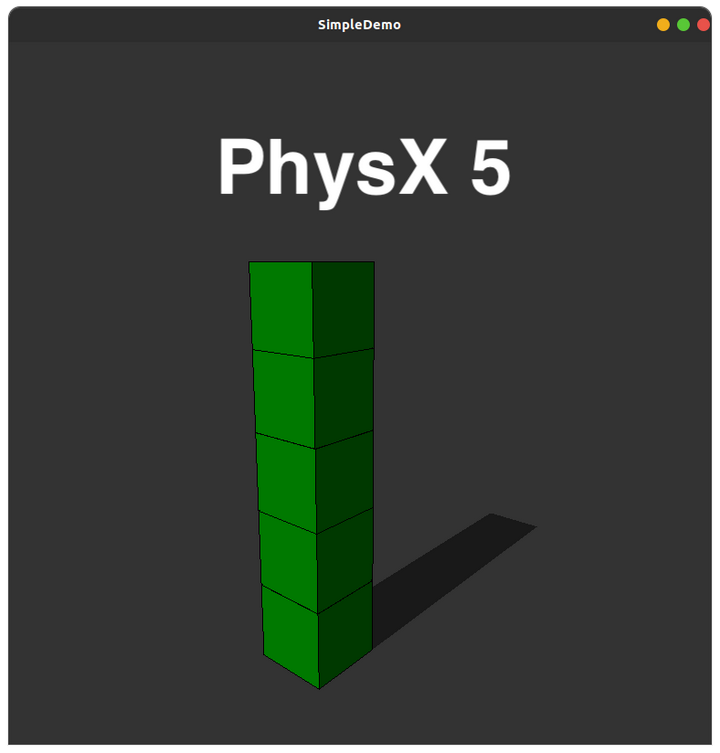 [PhysX5 实践1] 最新的PhysX5发布了，快尝试添加自己的程序吧 - 知乎