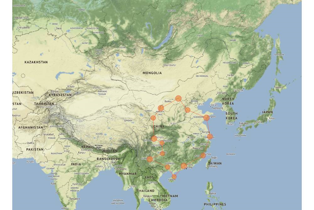 谷歌地图与ggplot2系统如何无缝对接 - 知乎