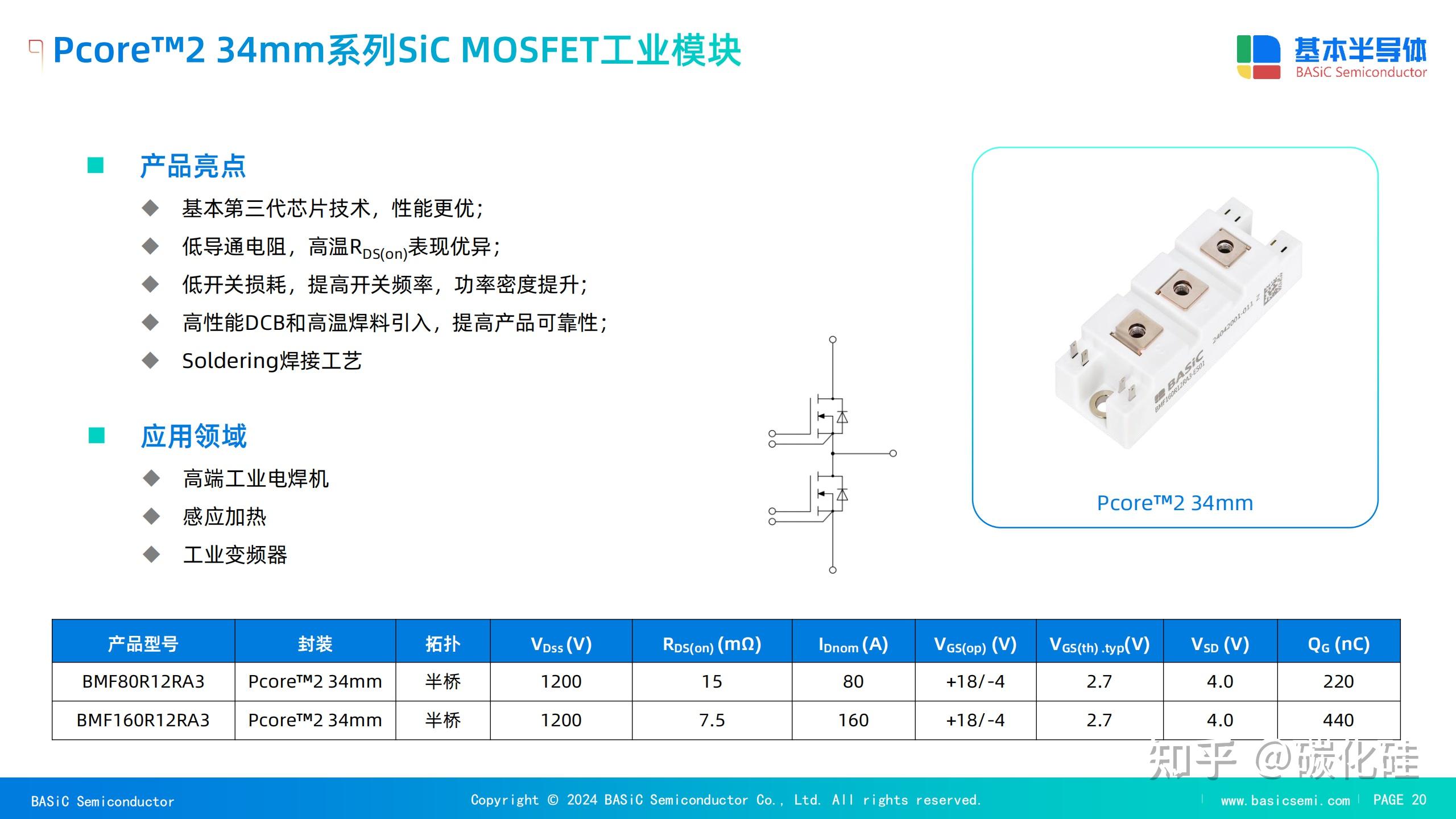 SiC碳化硅MOSFET在逆变焊机应用中全面取代IGBT - 知乎