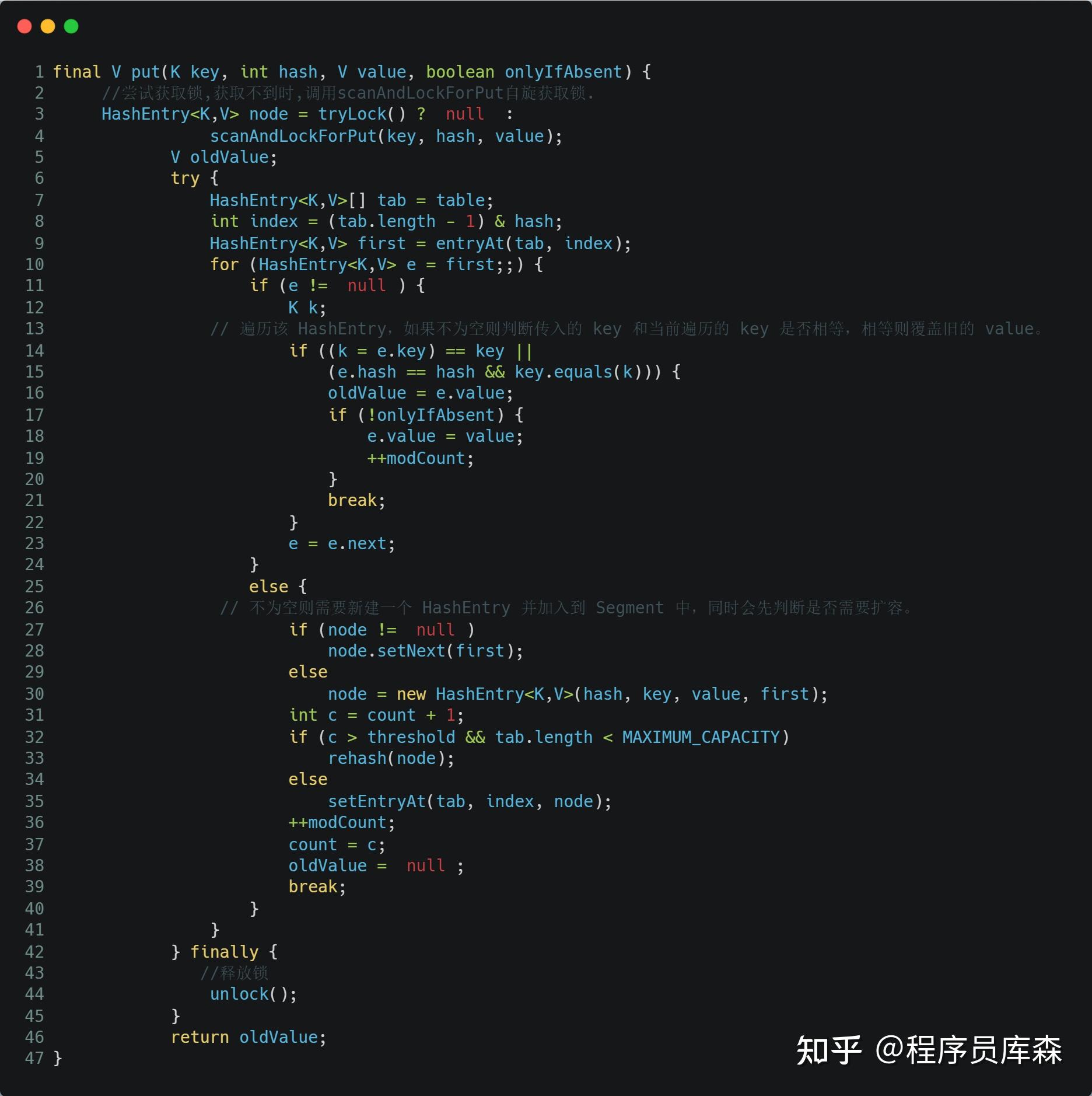 面试 ConcurrentHashMap ，看这一篇就够了！ - 知乎
