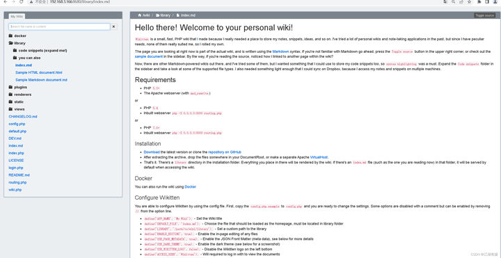 Docker实战：使用Docker部署wikitten个人知识库 - 知乎