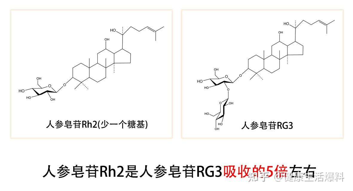 怎么区分人参皂苷Rh2和人参皂苷Rg3 - 知乎