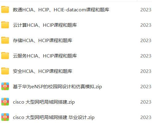 华为认证HCIA-HCIP-HCIEdatacom题库解析+机构视频+实验 - 知乎