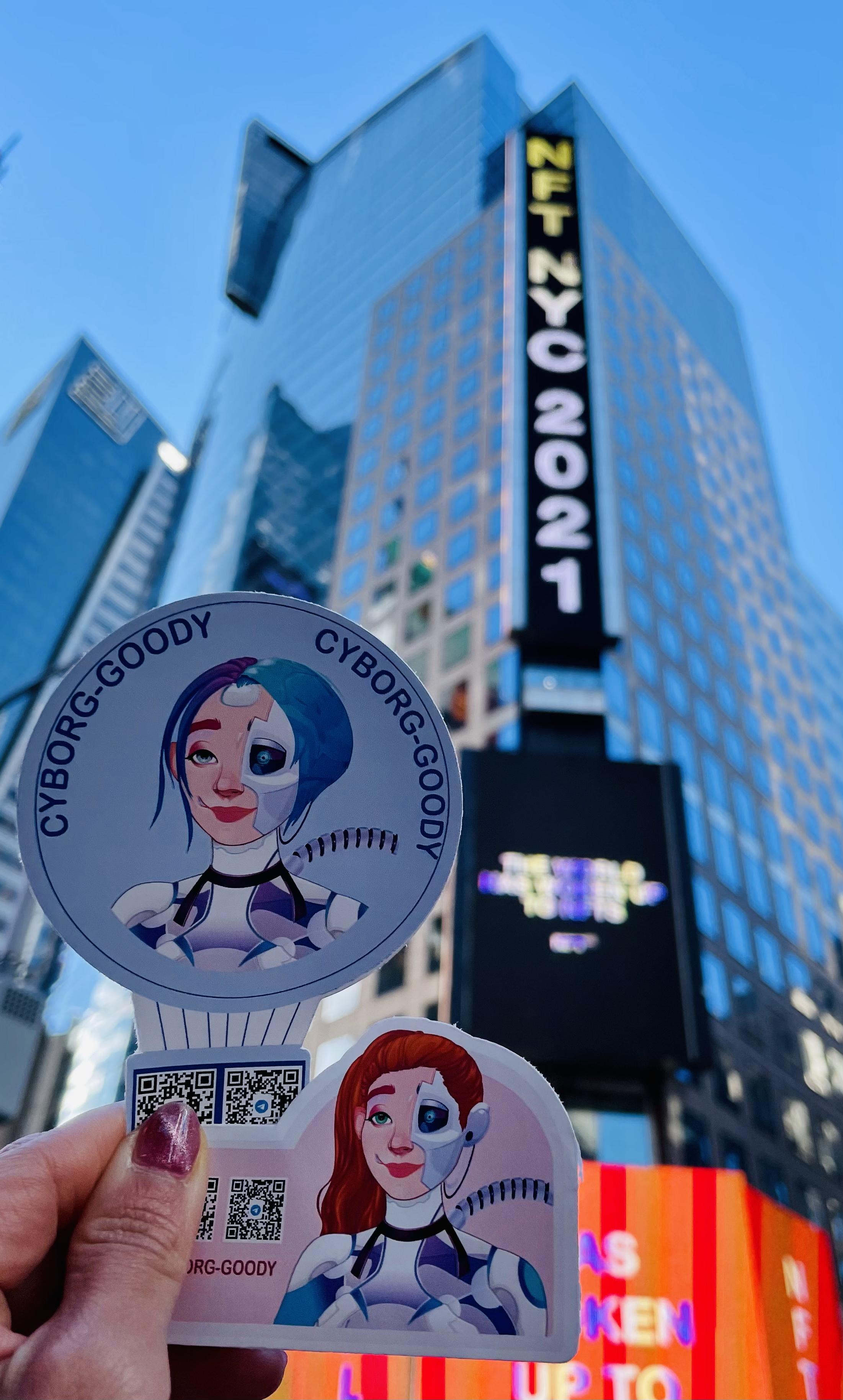 Cyborg-Goody在纽约NFT大会上首次隆重亮相！ - 知乎