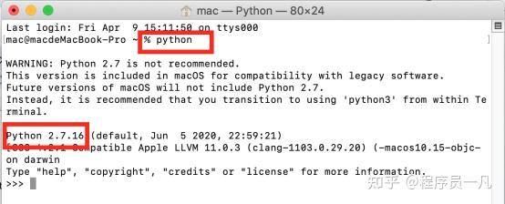 Mac安装python 环境& pycharm - 知乎