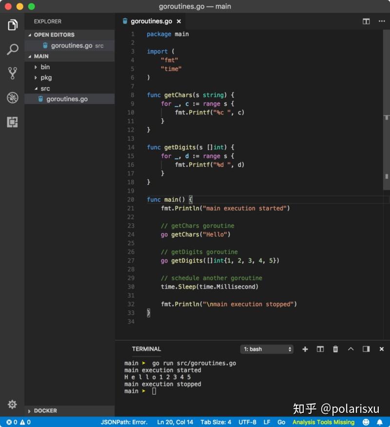 深度剖析 Go 中的 Go 协程 (goroutines) -- Go 的并发 - 知乎