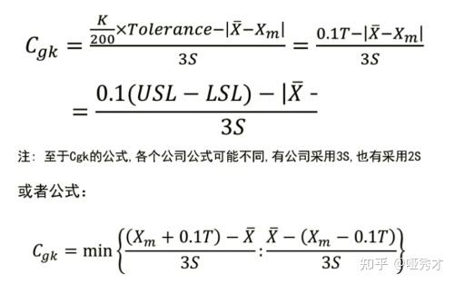 MSA中 Cgk该如何做，Cgk只是针对检测设备能力的分析吗？ - 知乎