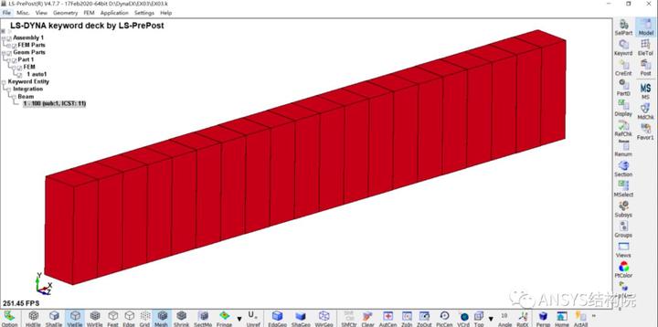 如何采用HyperMesh为LS-DYNA定义梁单元 - 知乎