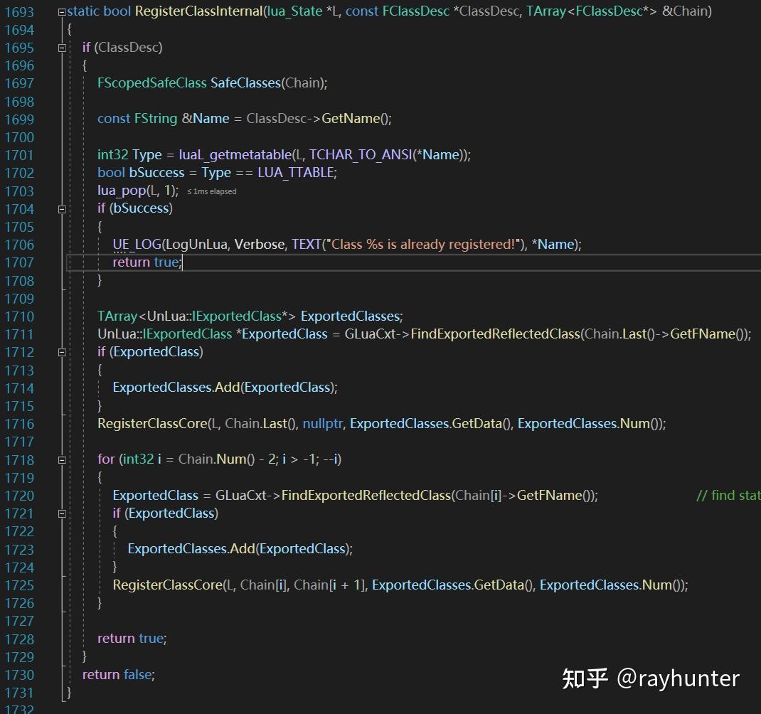 UnLua与UE4的UObject绑定原理深入分析 - 知乎