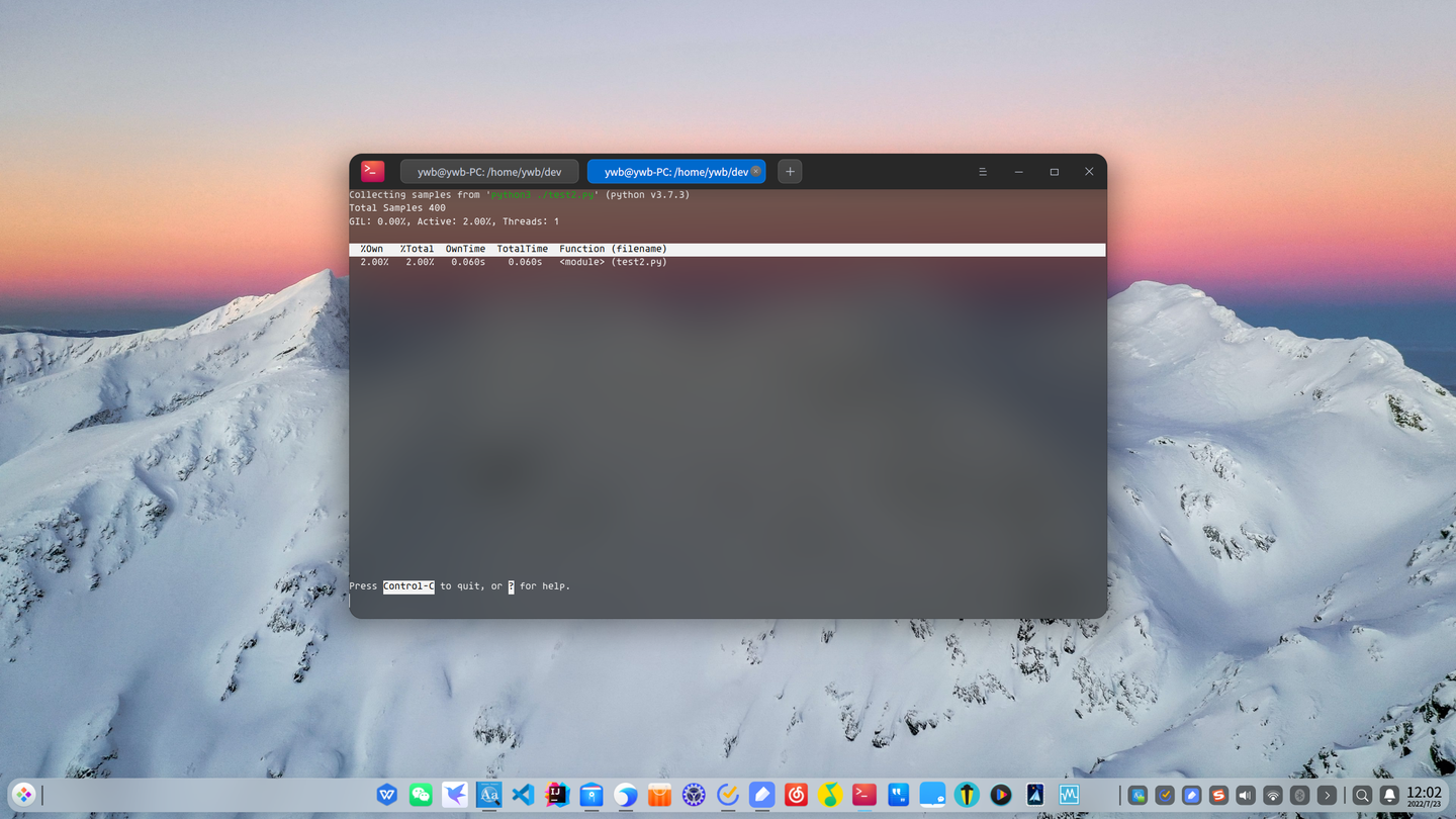 使用 py-spy 分析 Python 进程 - 知乎
