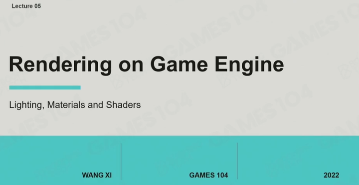 《GAMES104-现代游戏引擎：从入门到实践》-05 学习笔记 - 知乎