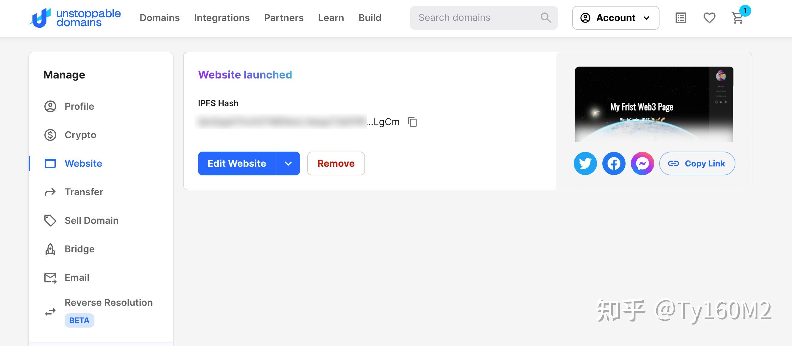 我创建了第一个Web3网页，很简单你也可以 - 知乎