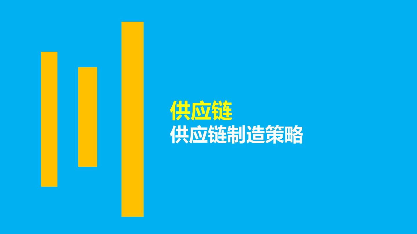 供应链制造策略 知乎