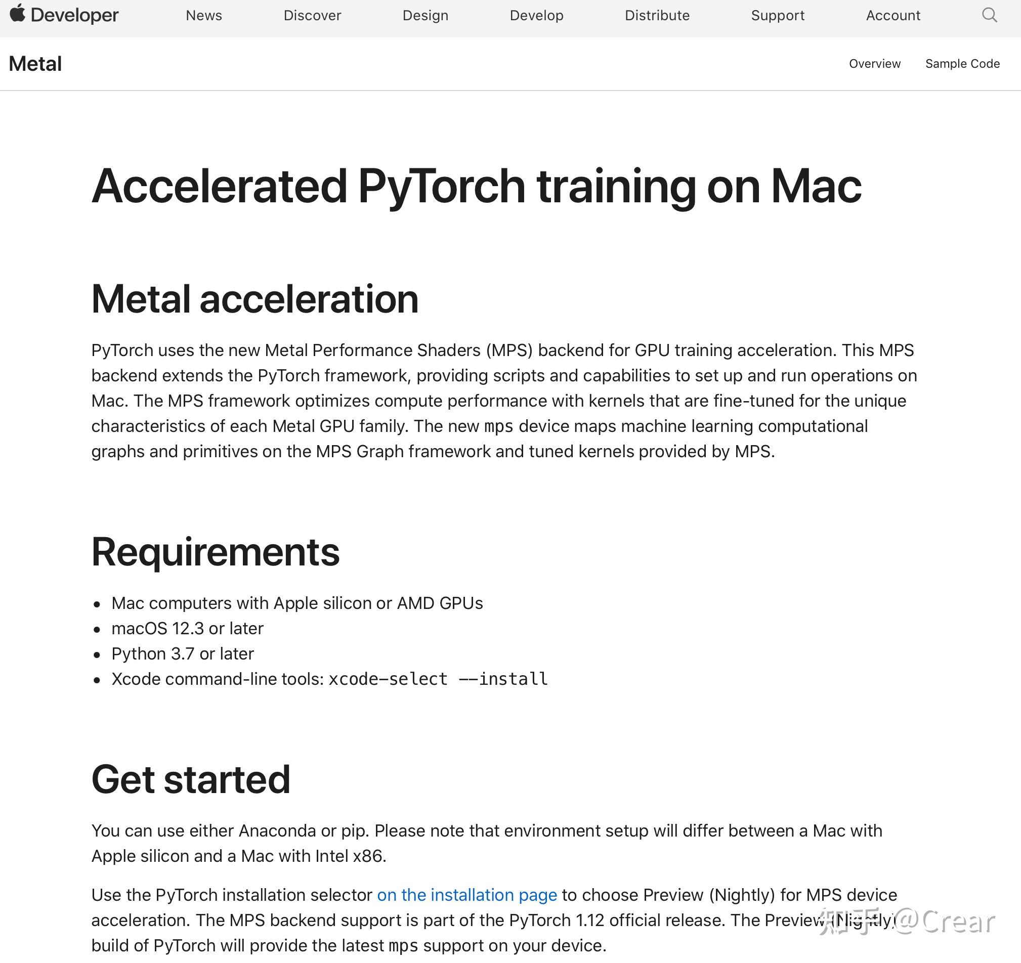 Intel的Mac支持pytorch的gpu加速吗？ - 知乎