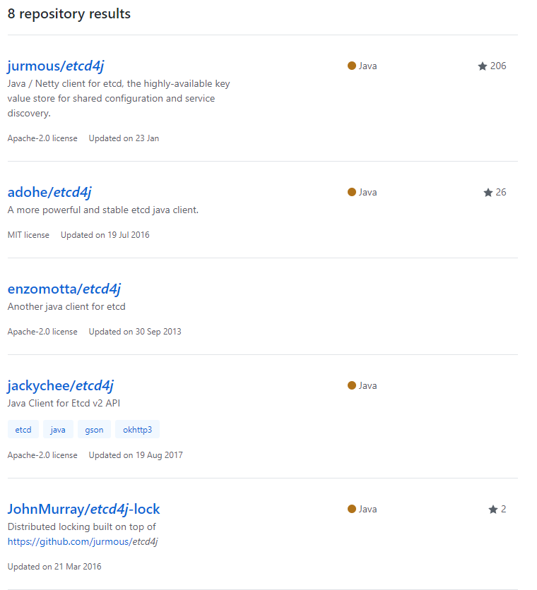 etcd客户端java开源实现，jetcd和etcd4j在生产环境中如何选择？ - 知乎